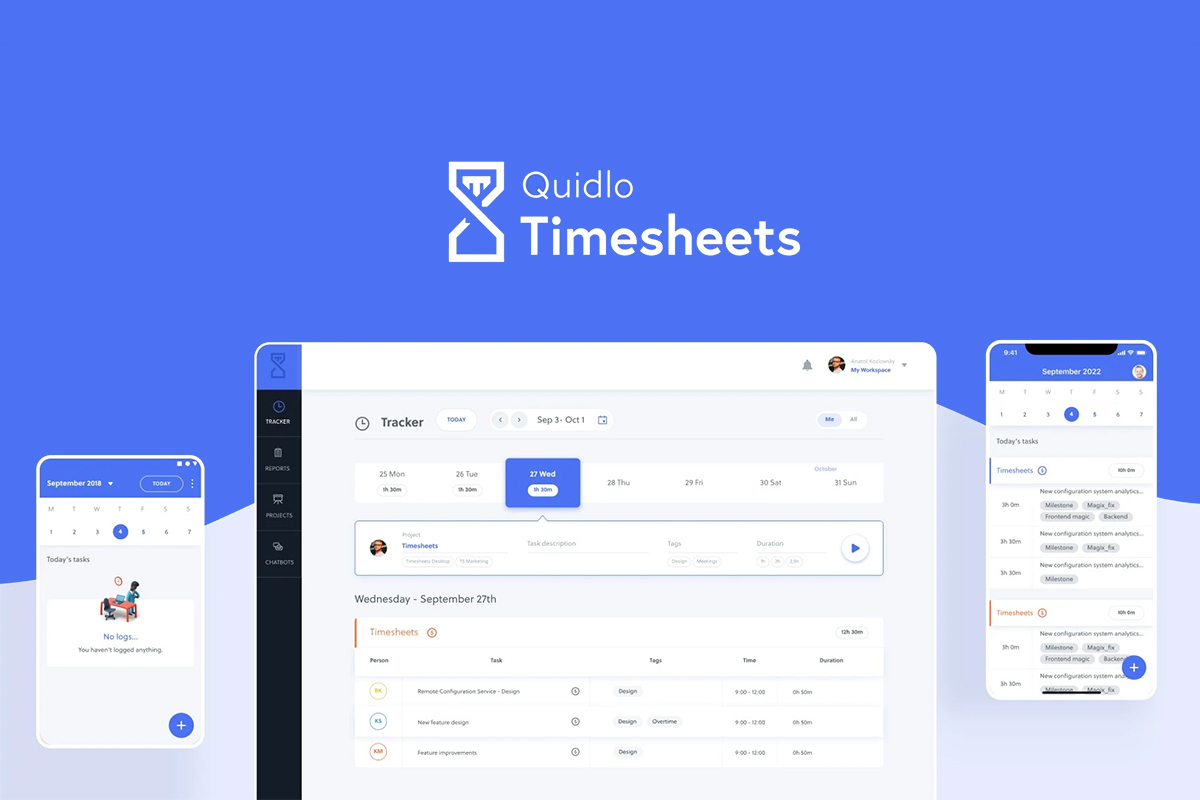 Quidlo Timesheets - SaasVault