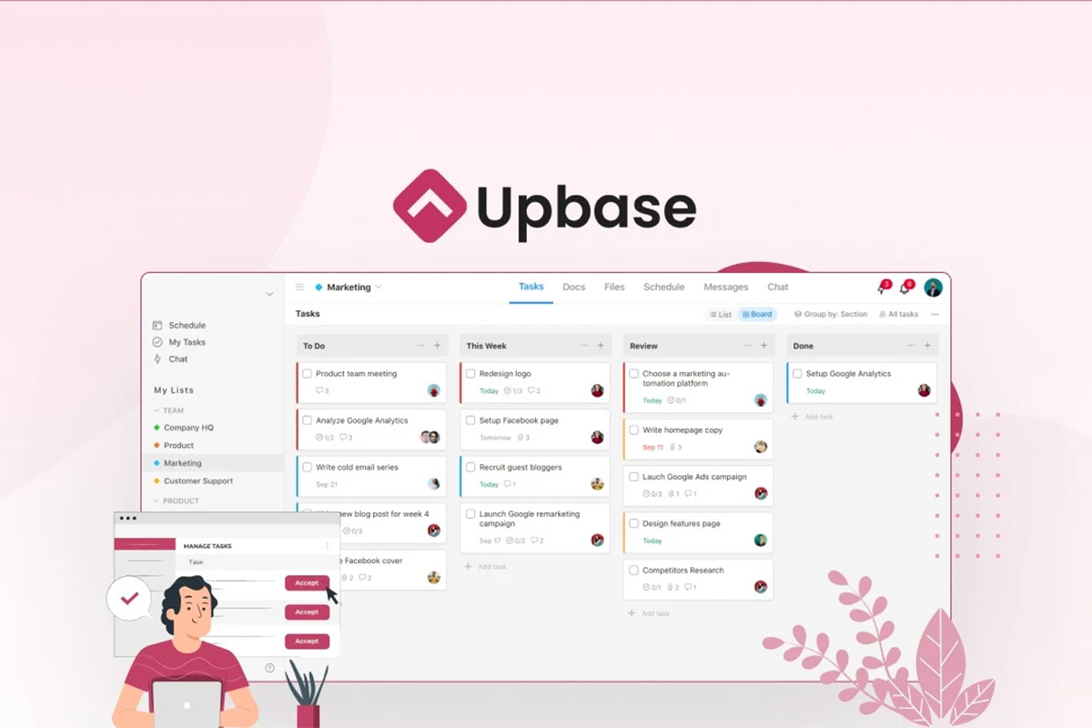 Upbase: All-In-One PM Tool - SaasVault