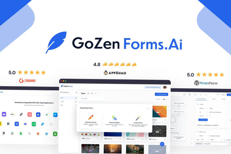 GoZen Forms.Ai - SaasVault